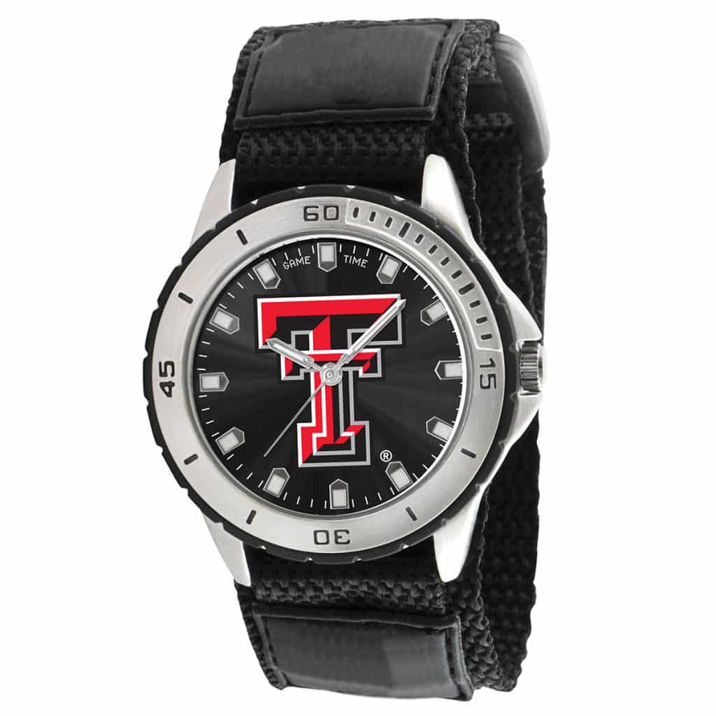 Texas Tech Red Raiders Mens Quartz Analog Veteran Watch - Detroit Game Gear