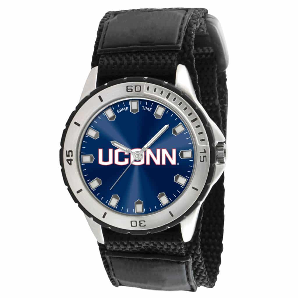 Connecticut Huskies Mens Quartz Analog Veteran Watch - Detroit Game Gear