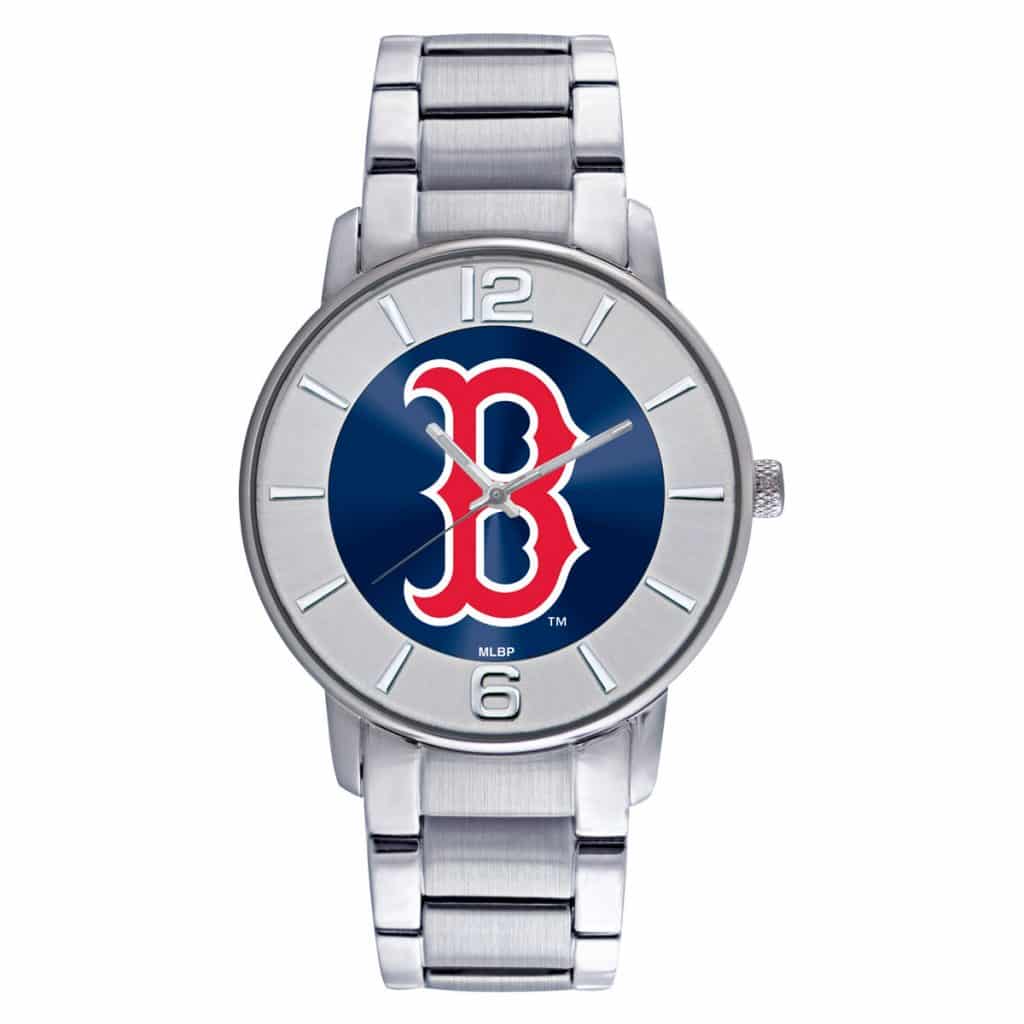 Boston Red Sox B Logo Mens Quartz Analog All Pro Watch - Detroit Game Gear