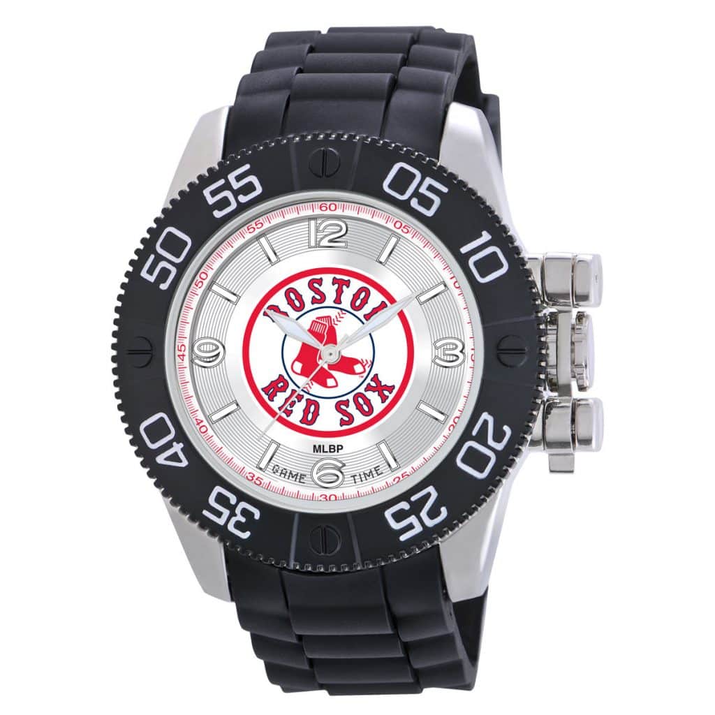 Boston Red Sox Logo Mens Quartz Analog Beast Watch - Detroit Game Gear