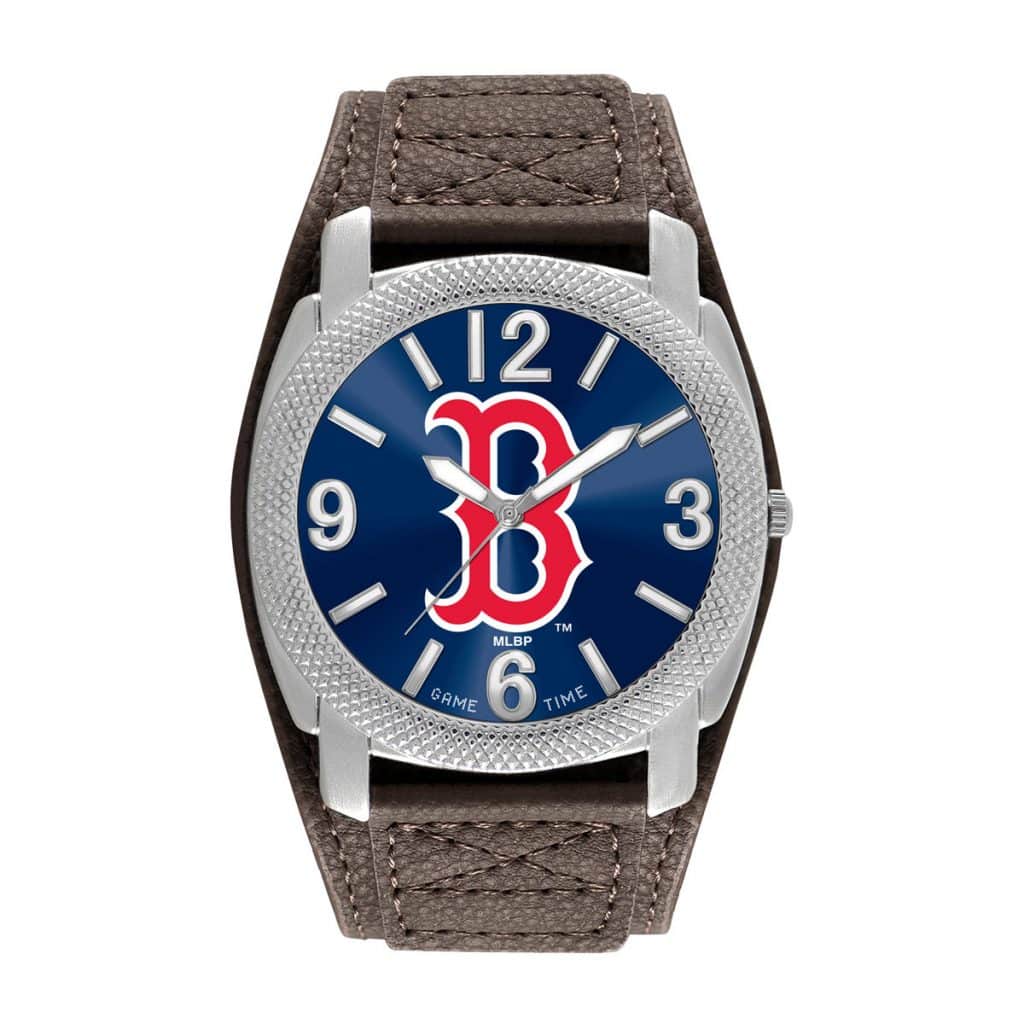 Boston Red Sox B Logo Mens Quartz Analog Defender Watch - Detroit Game Gear