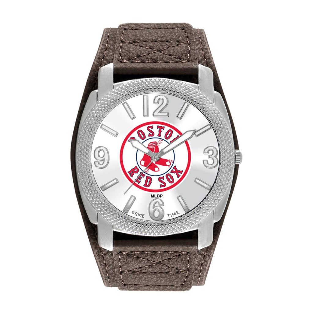 Boston Red Sox Logo Mens Quartz Analog Defender Watch - Detroit Game Gear