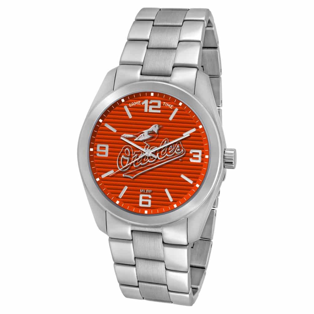 Baltimore Orioles Mens Quartz Analog Elite Watch - Detroit Game Gear