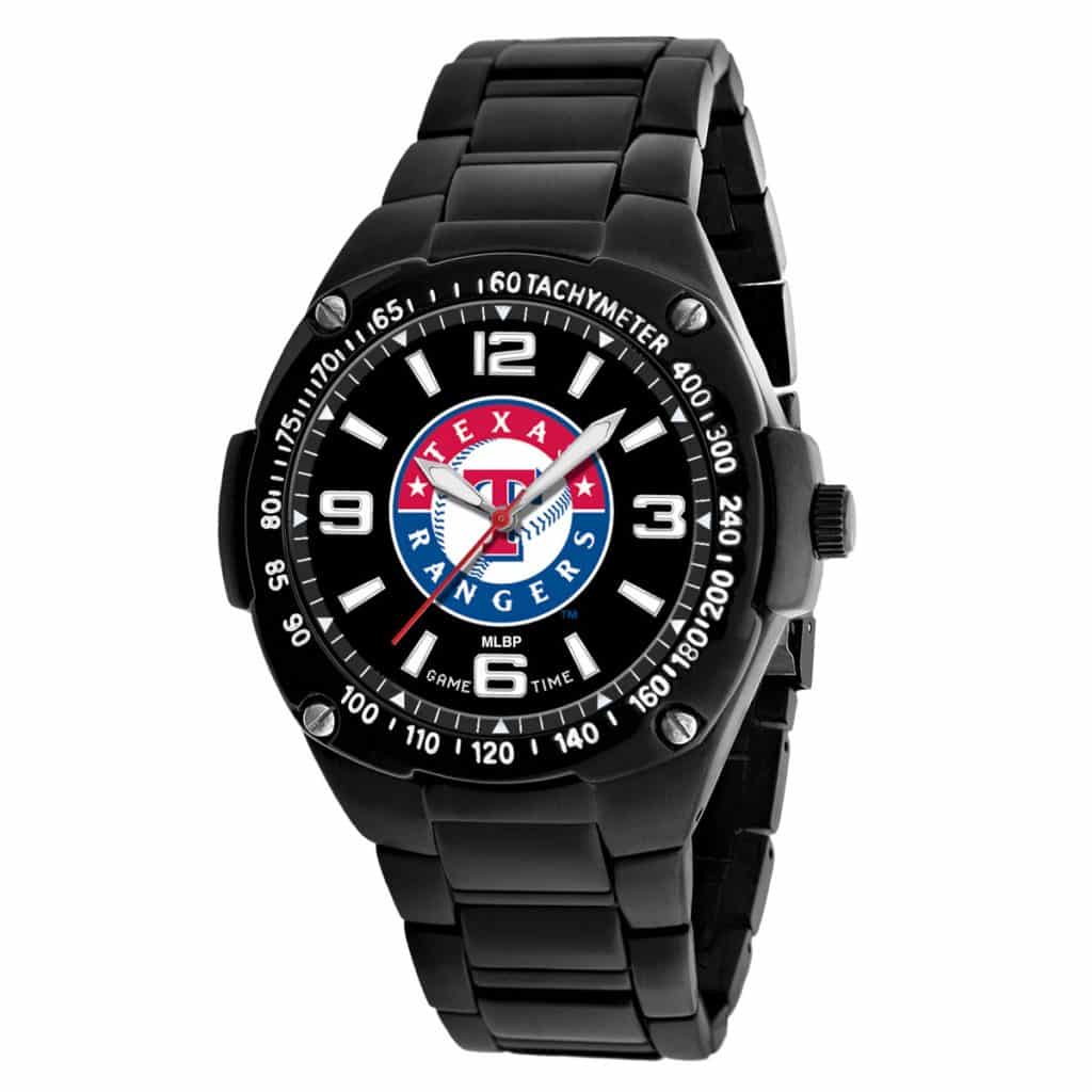 Texas Rangers Mens Quartz Analog Gladiator Watch - Detroit Game Gear