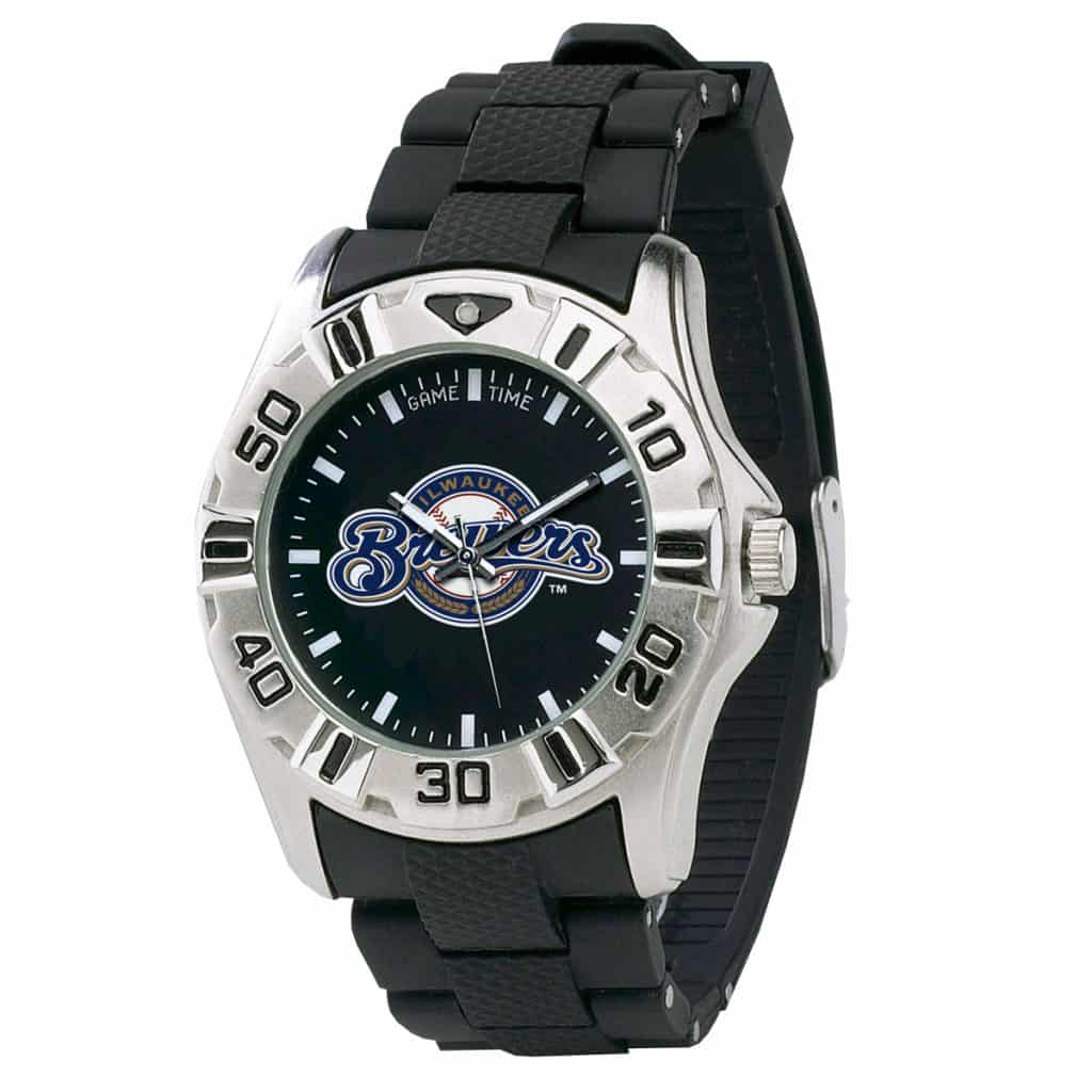 Milwaukee Brewers Mens Quartz Analog MVP Watch - Detroit Game Gear