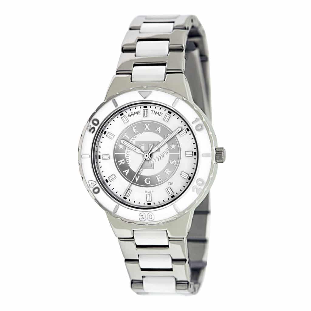 Texas Rangers Ladies Quartz Analog Pearl Watch - Detroit Game Gear