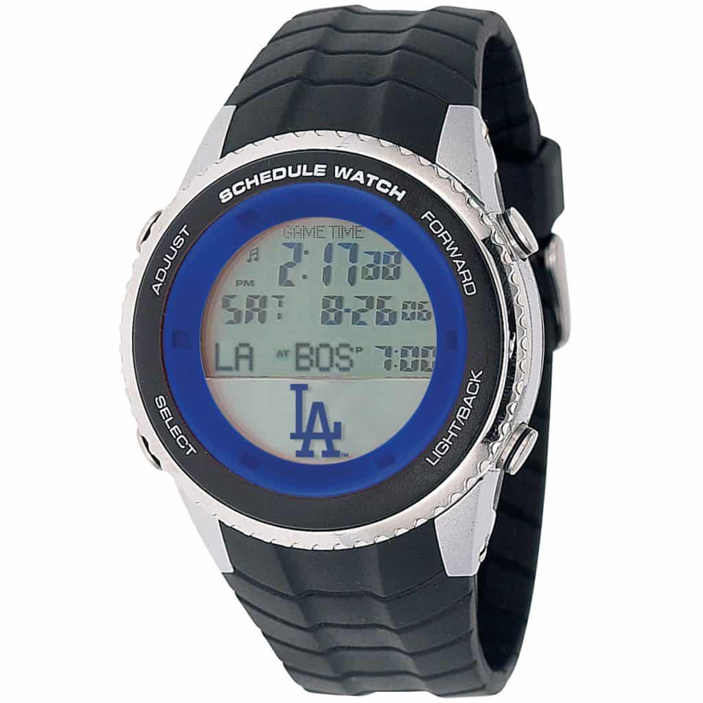Los Angeles Dodgers Mens LCD Schedule Watch - Detroit Game Gear