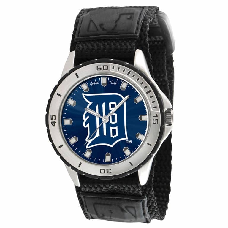 Detroit Tigers Mens Quartz Analog Veteran Watch - Detroit Game Gear