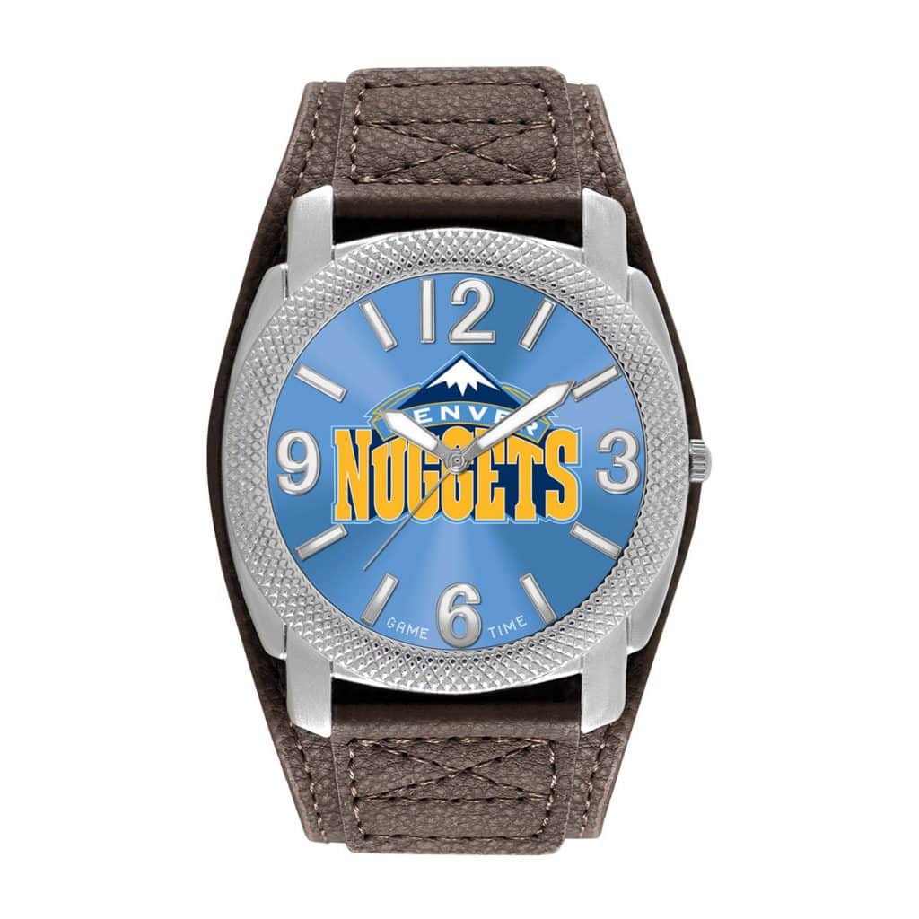 Denver Nuggets Mens Quartz Analog Defender Watch - Detroit Game Gear