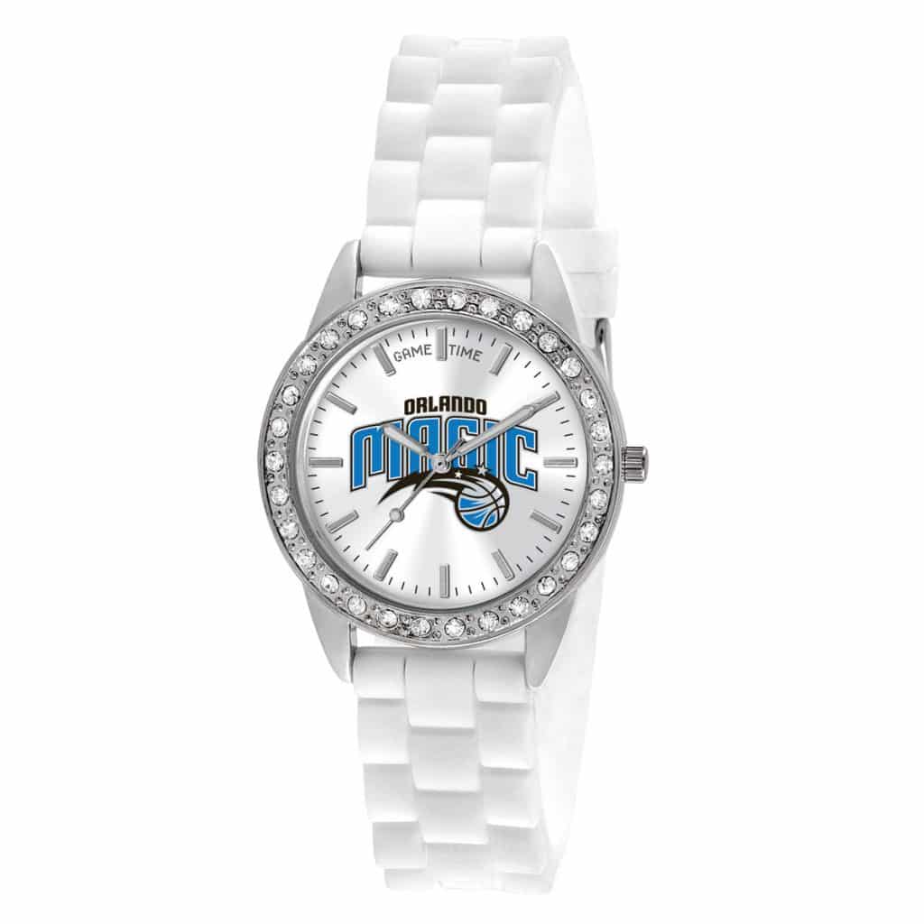 Orlando Magic Ladies Quartz Analog Frost Watch - Detroit Game Gear