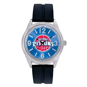 Detroit Pistons Mens Quartz Analog Varsity Watch - Detroit Game Gear