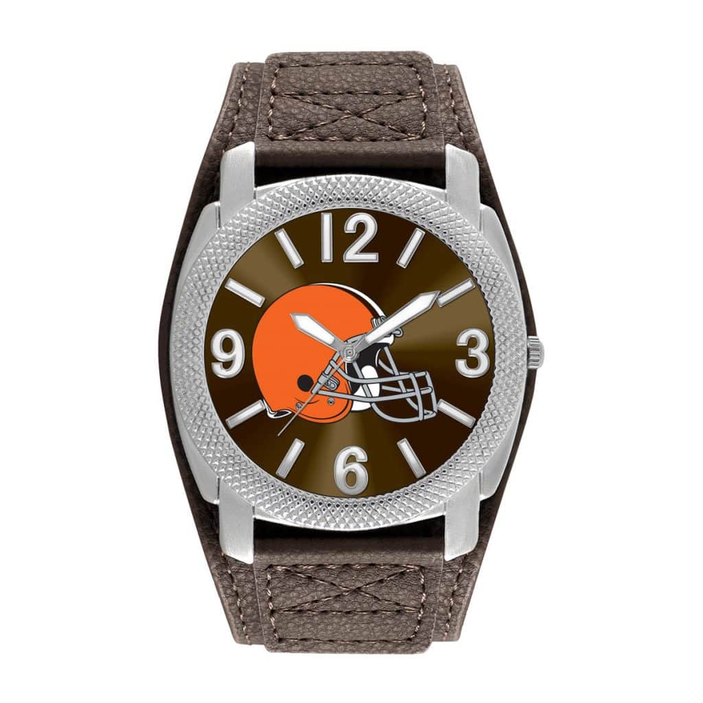 Cleveland Browns Mens Quartz Analog Defender Watch - Detroit Game Gear