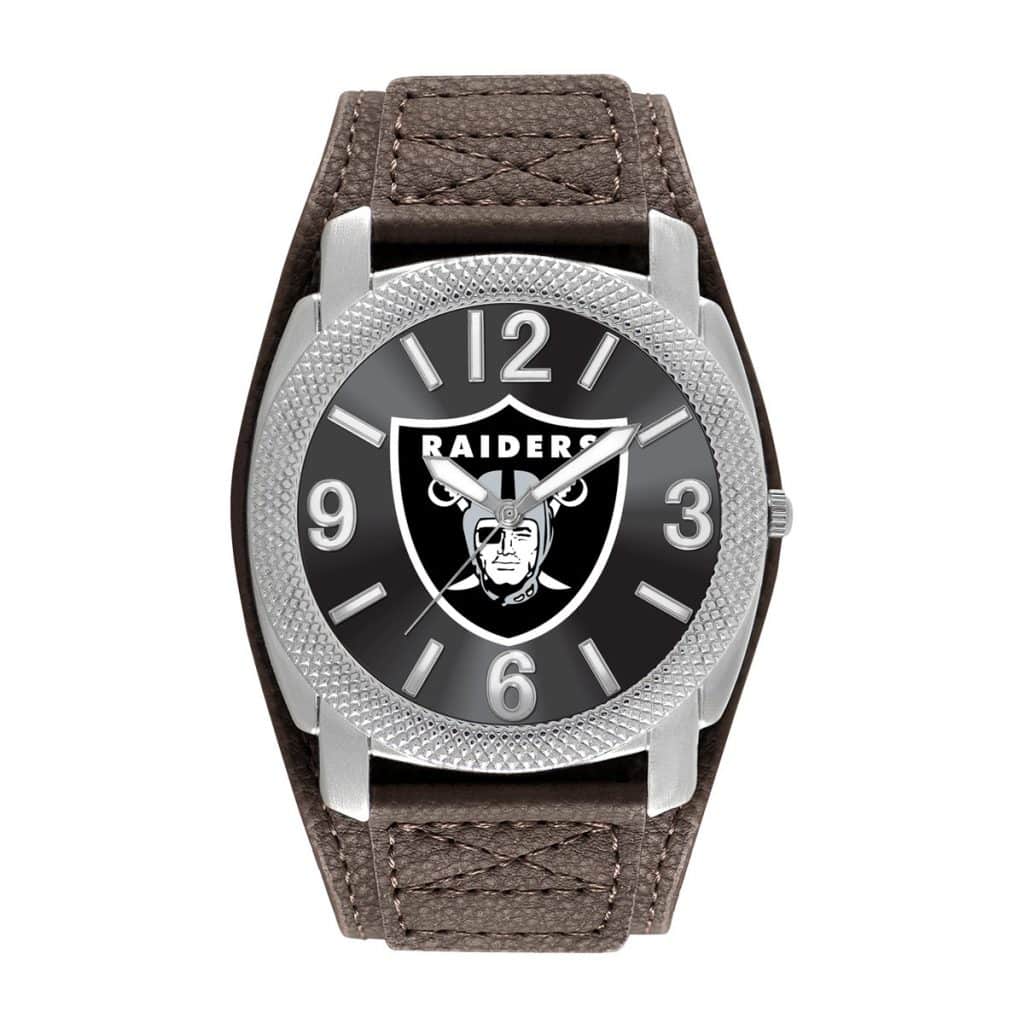 Oakland Raiders Mens Quartz Analog Defender Watch - Detroit Game Gear