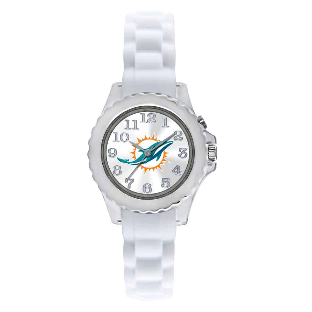 Miami Dolphins Kids Quartz Analog Flash Watch - Detroit Game Gear