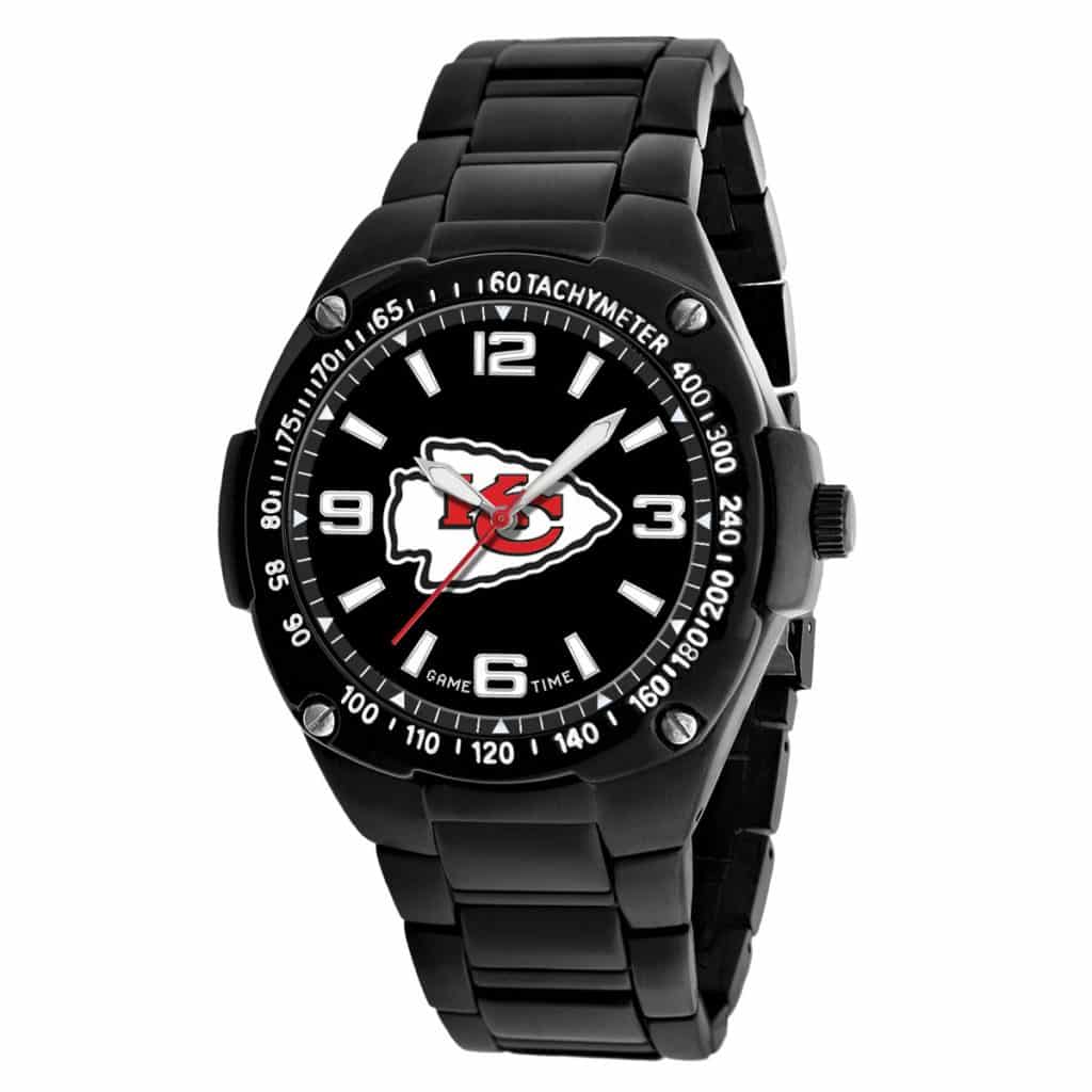 Kansas City Chiefs Mens Quartz Analog Gladiator Watch - Detroit Game Gear