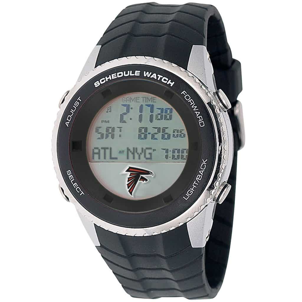 Atlanta Falcons Mens LCD Schedule Watch - Detroit Game Gear
