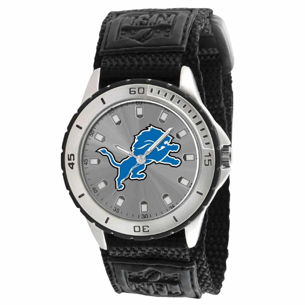 Detroit Lions Mens Quartz Analog Veteran Watch - Detroit Game Gear