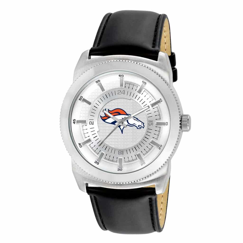 Denver Broncos Mens Quartz Analog Vintage Watch - Detroit Game Gear
