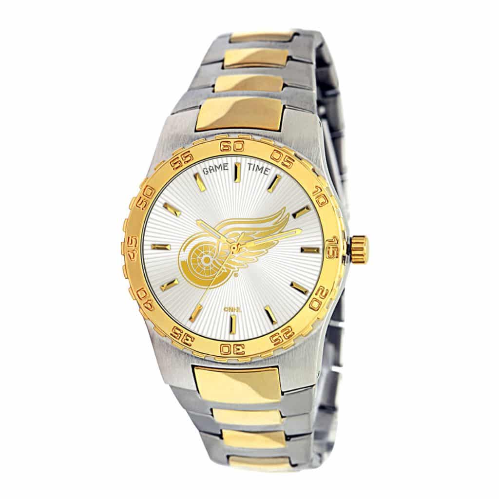 Detroit Red Wings Mens Quartz Analog Executive Watch - Detroit Game Gear
