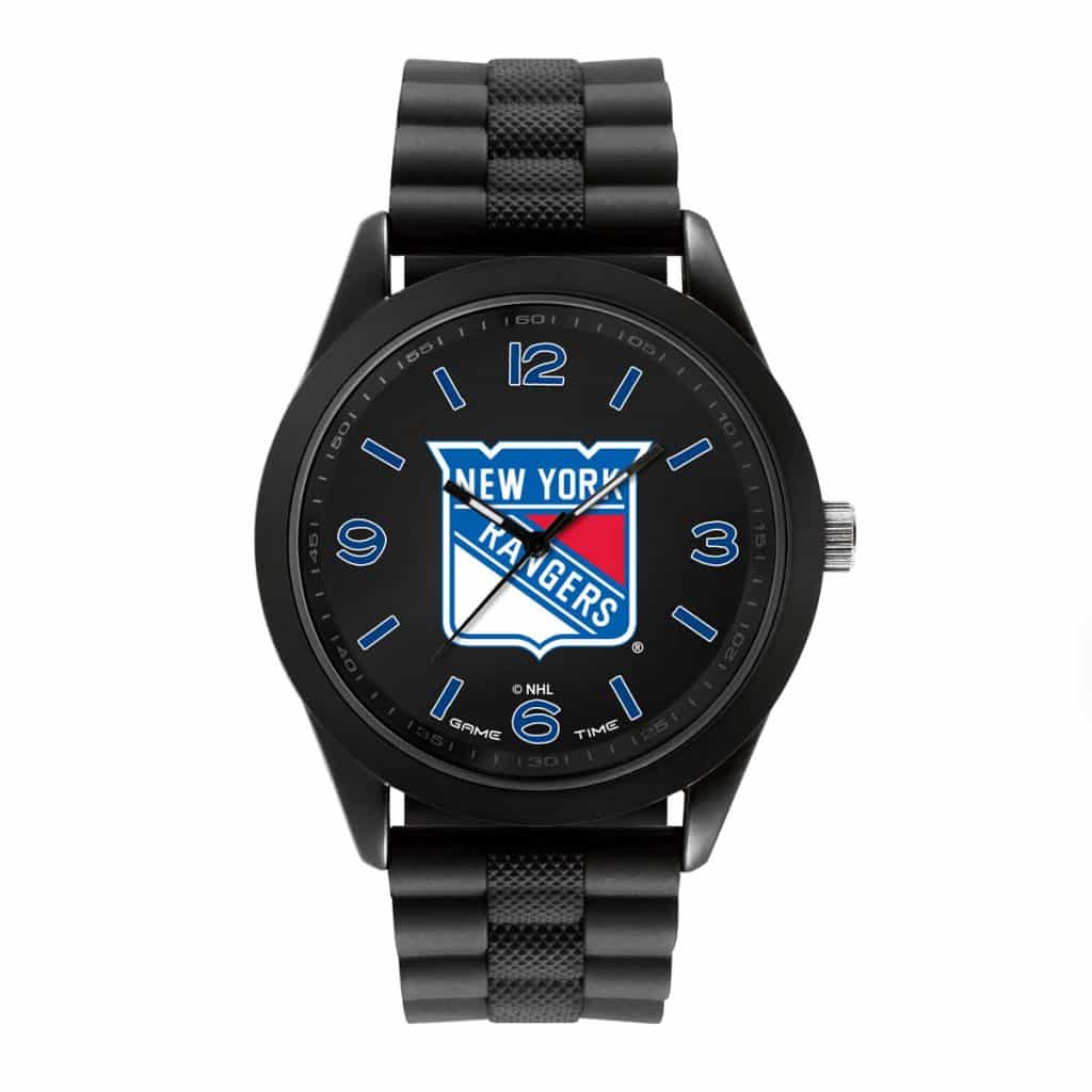New York Rangers Mens Quartz Analog Pinnacle Watch - Detroit Game Gear