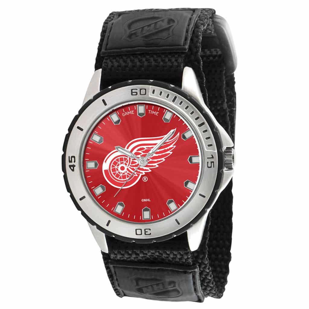 Detroit Red Wings Mens Quartz Analog Veteran Watch - Detroit Game Gear