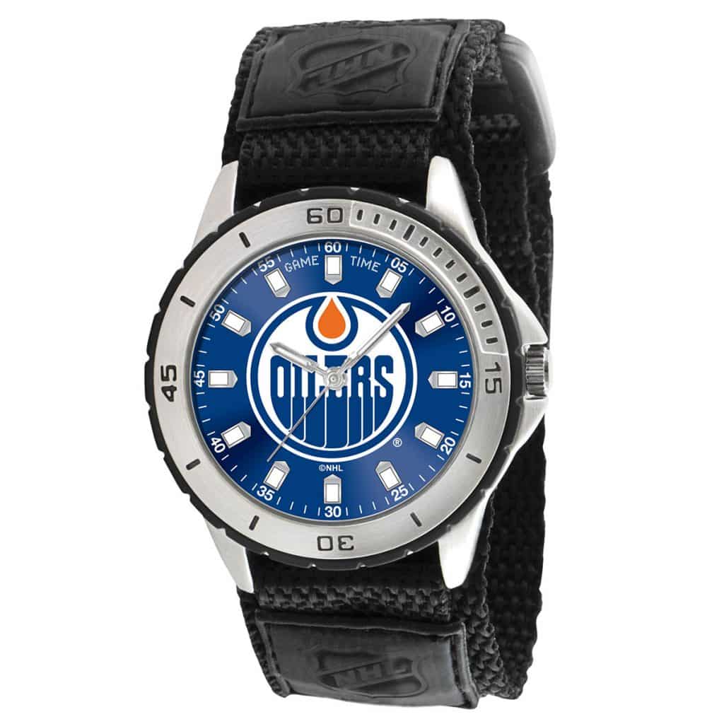 Edmonton Oilers Mens Quartz Analog Veteran Watch - Detroit Game Gear