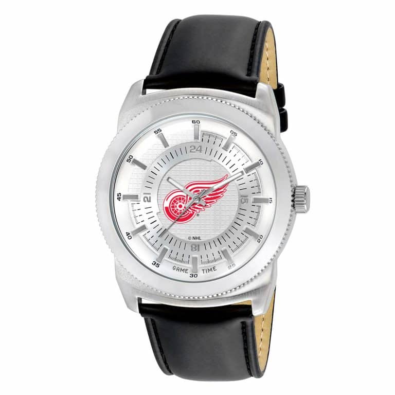 Detroit Red Wings Mens Quartz Analog Vintage Watch - Detroit Game Gear