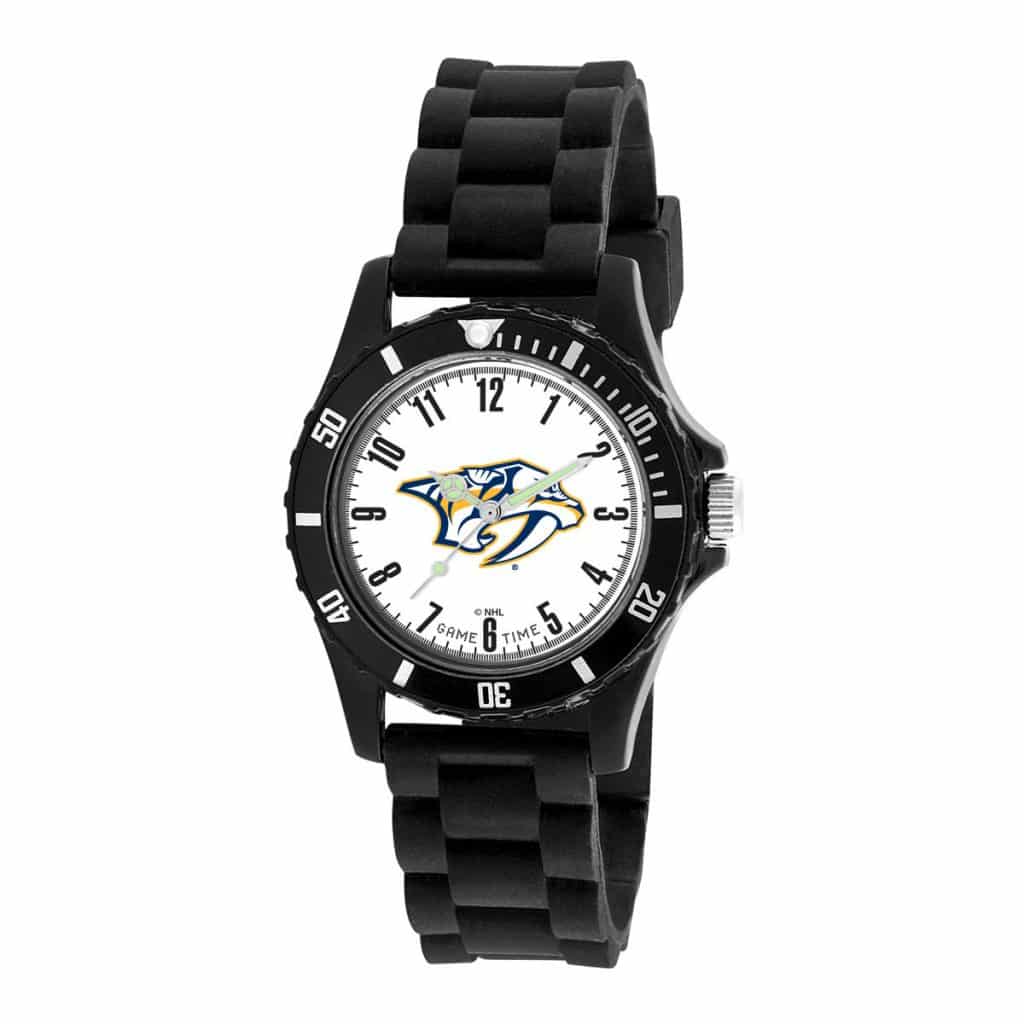 Nashville Predators Mens Quartz Analog Wildcat Watch - Detroit Game Gear