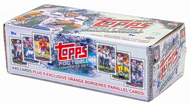 2014 Topps Football Cards Hobby Complete Set - Detroit Game Gear