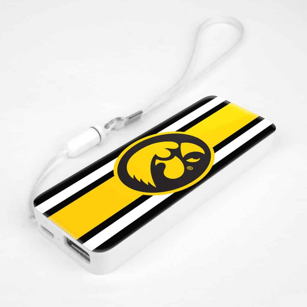 Iowa Hawkeyes Powerbank - 3000 mAh - Detroit Game Gear
