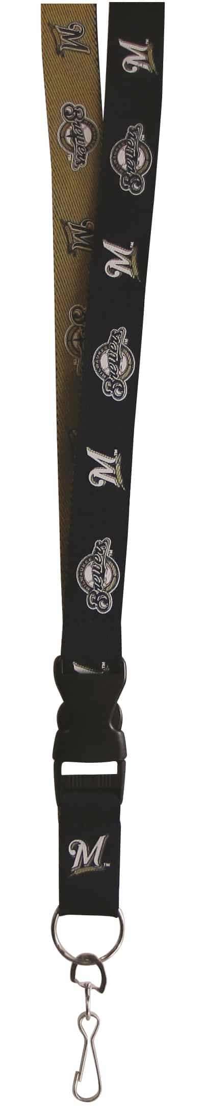 Milwaukee Brewers Two-Tone Lanyard - Detroit Game Gear