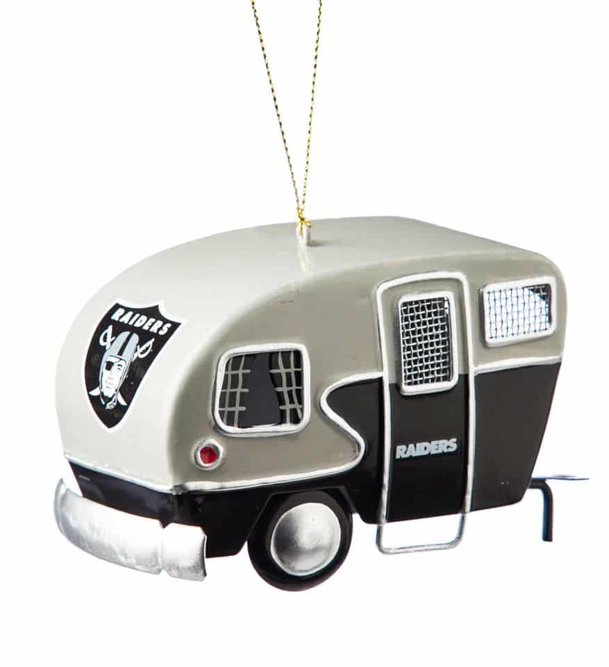 Oakland Raiders Camper Ornament - Detroit Game Gear