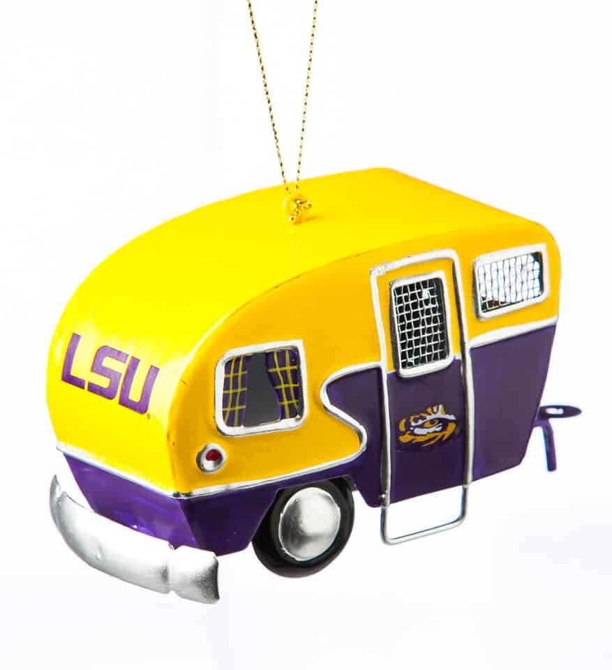 LSU Tigers Camper Ornament - Detroit Game Gear