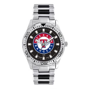 Texas Rangers Mens Quartz Analog Silver Heavy Hitter Watch - Detroit ...