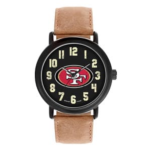 San Francisco 49Ers Mens Quartz Analog Throwback Watch - Detroit Game Gear