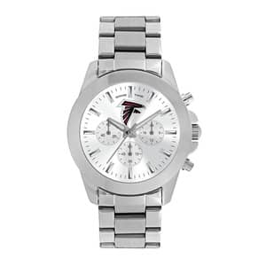 Atlanta Falcons Ladies Quartz Analog Silver Knockout Watch - Detroit ...