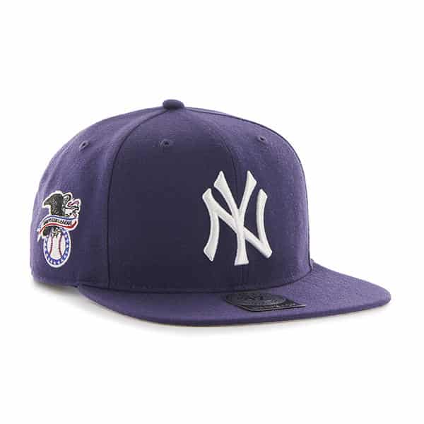 New York Yankees Sure Shot Purple 47 Brand Adjustable Hat - Detroit ...