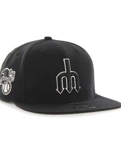 Seattle Mariners No Shot Captain Navy 47 Brand Adjustable Hat - Detroit ...