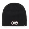 Georgia Bulldogs 47 Brand Black Beanie Hat - Detroit Game Gear