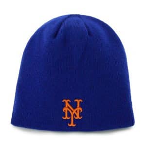 New York Mets INFANT 47 Brand Blue Baby Beanie Hat - Detroit Game Gear