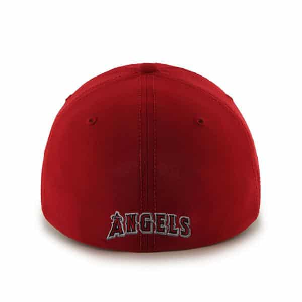 Los Angeles Angels Game Time Closer Red 47 Brand Stretch Fit Hat ...