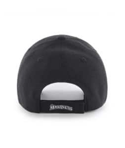 Seattle Mariners 47 Brand Black MVP Adjustable Hat - Detroit Game Gear