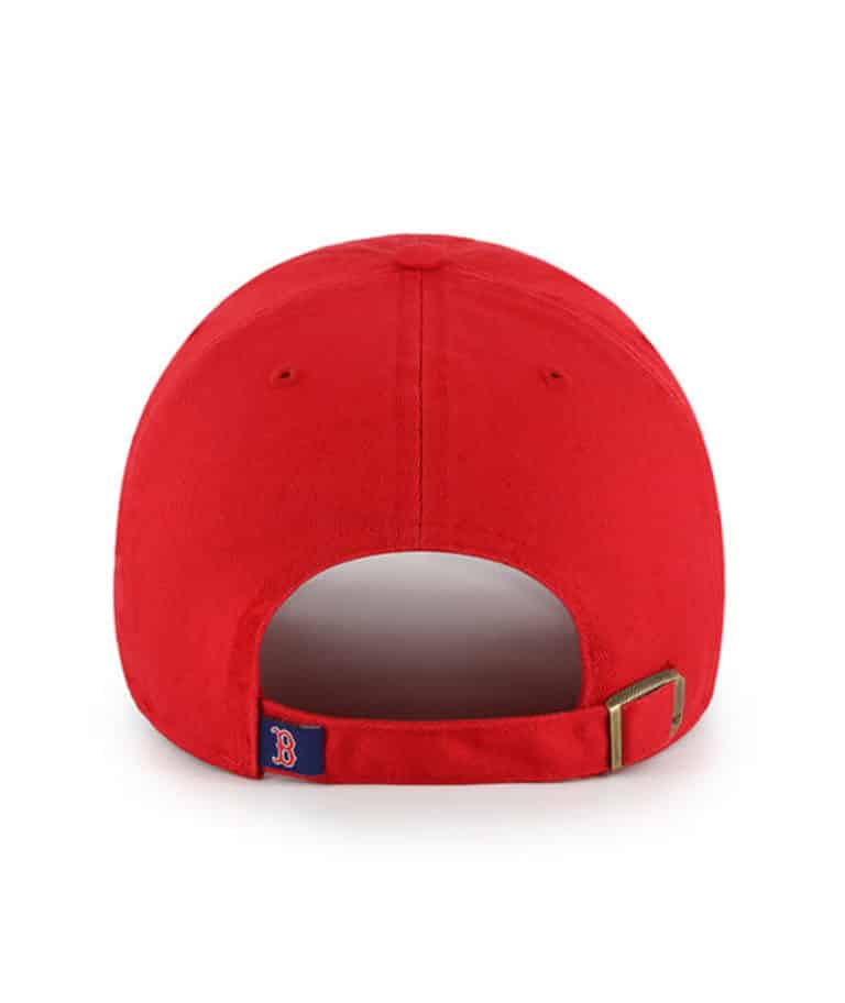 Boston Red Sox 47 Brand Red Clean Up Adjustable Hat - Detroit Game Gear