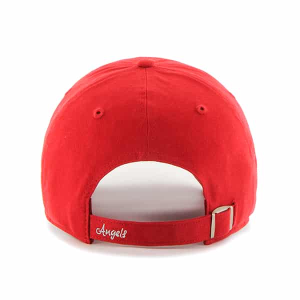 Los Angeles Angels Sparkle Team Color Clean Up Red 47 Brand Womens Hat ...