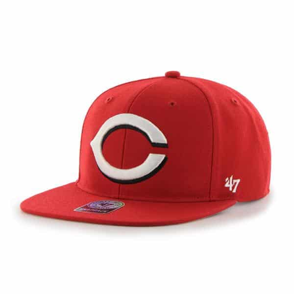 Cincinnati Reds Sure Shot Red 47 Brand Adjustable Hat - Detroit Game Gear