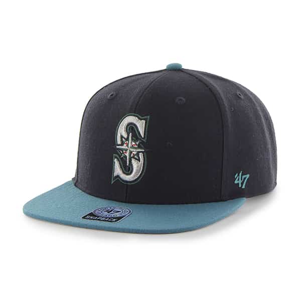 Seattle Mariners Sure Shot Two Tone Captain Navy 47 Brand Adjustable ...