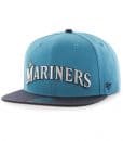 Seattle Mariners Script Side Two Tone Captain Dark Teal 47 Brand ...