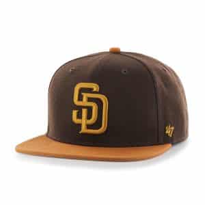 San Diego Padres Sutton Captain Brown 47 Brand Adjustable Hat - Detroit ...