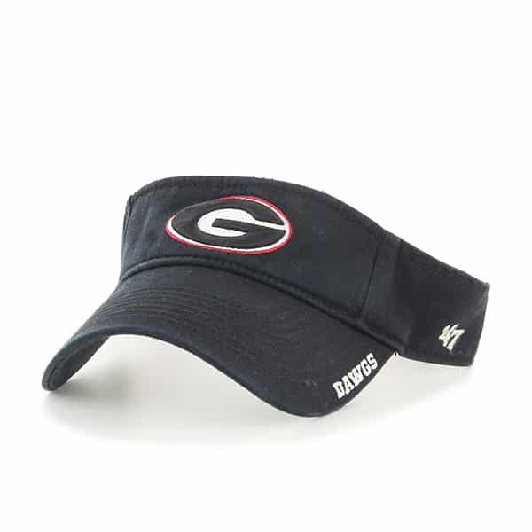 Georgia Bulldogs Ice Visor Black 47 Brand Adjustable Hat - Detroit Game ...