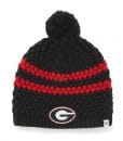 Georgia Bulldogs Kendall Beanie Black 47 Brand Womens Hat - Detroit ...